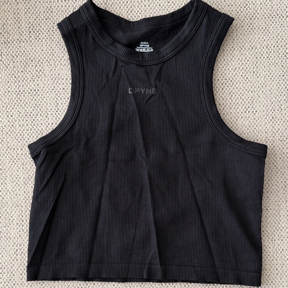 Dfyne | Tops | Dfyne Black Cropped Tank Top | Poshmark